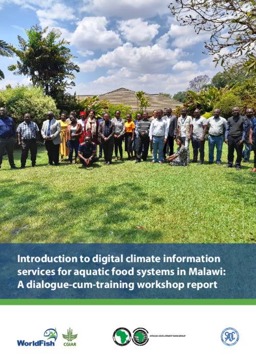Introduction to digital climate information services for aquatic food systems in Malawi: A ...